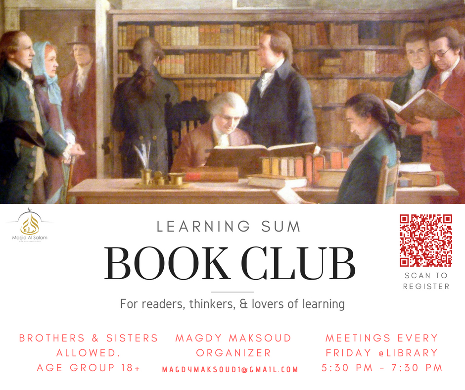 Book Club Registration – Masjid AlSalam